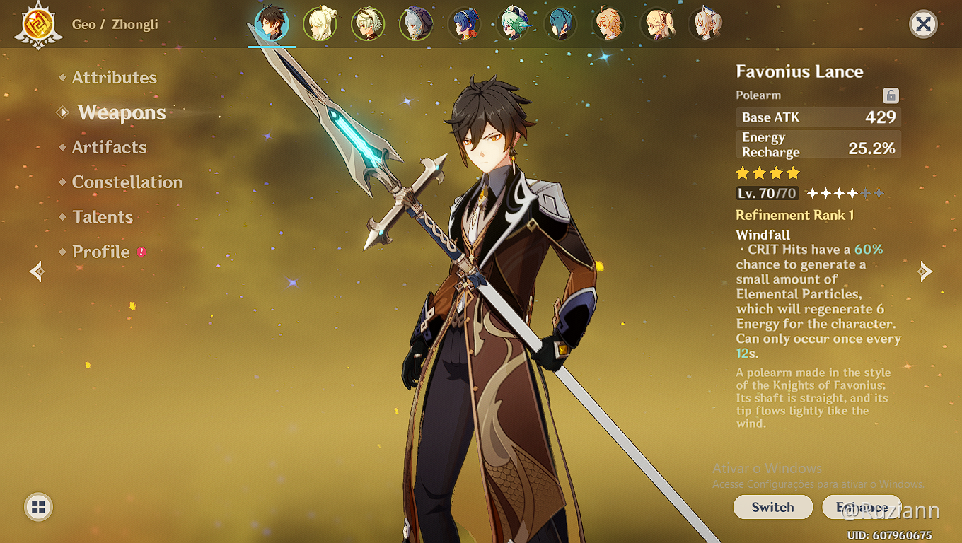 Zhongli as F2P = Too much dedication for just one character (First ...