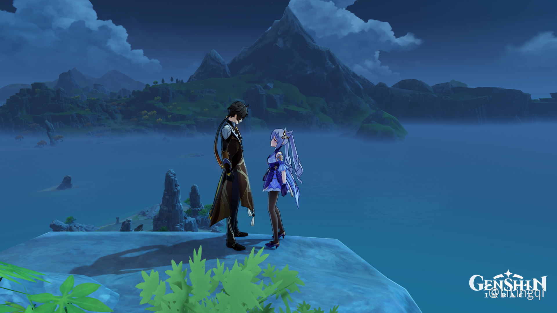 Zhongli and Keqing ~~~~ Genshin Impact | HoYoLAB