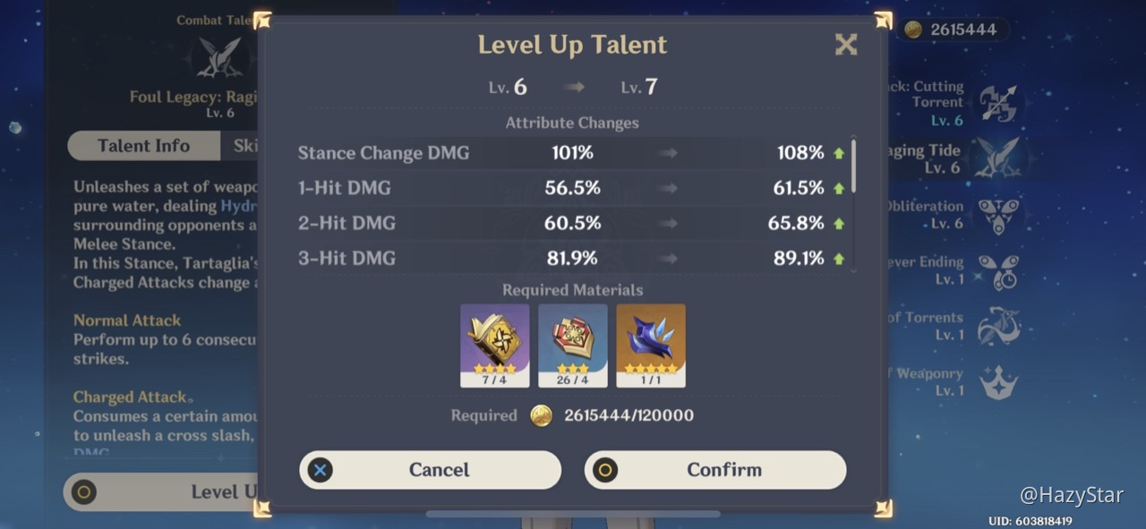 Childe’s talent Genshin Impact | HoYoLAB