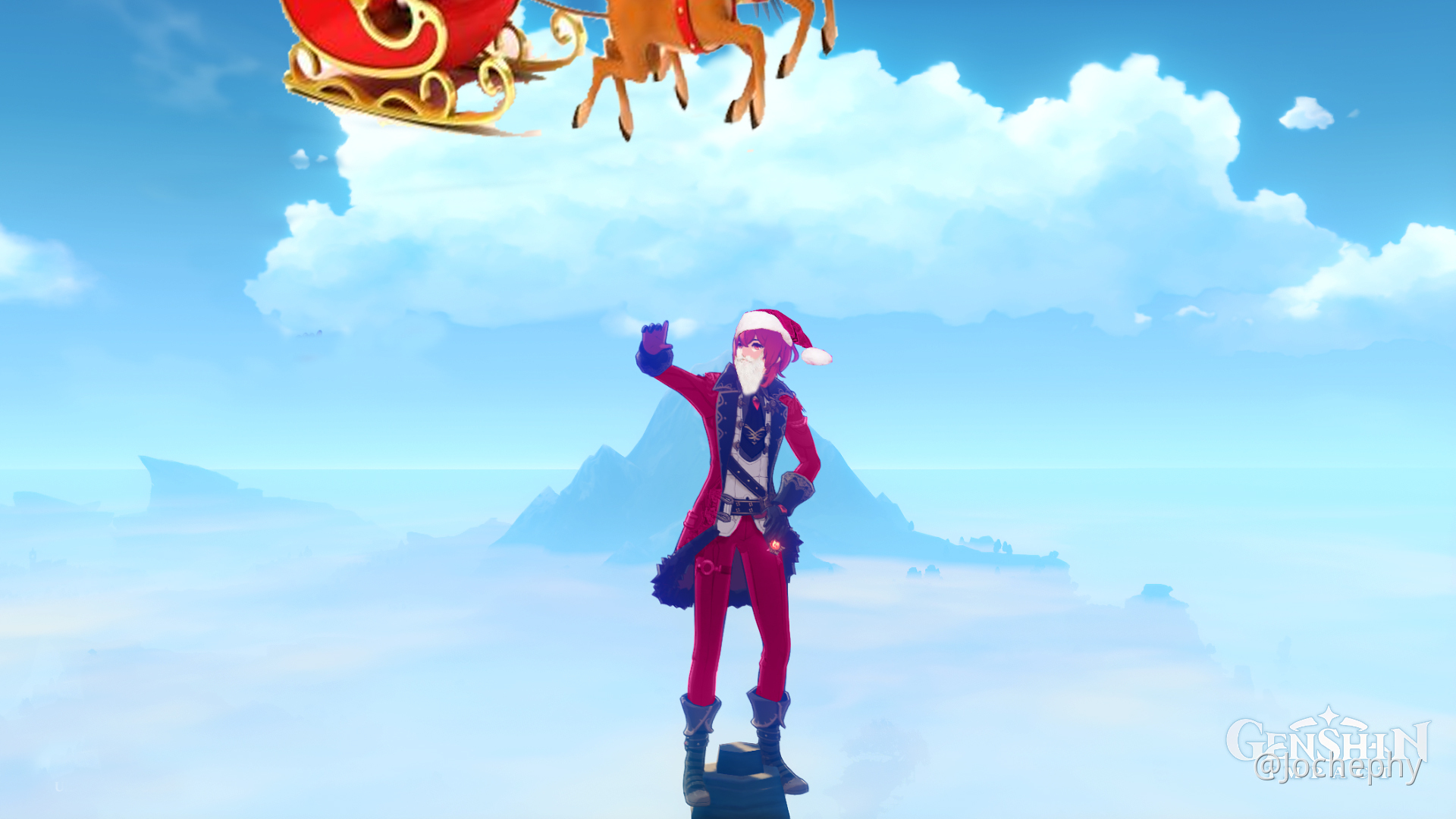 Lets ask Santa Luc Our Gift Desires Genshin Impact | HoYoLAB