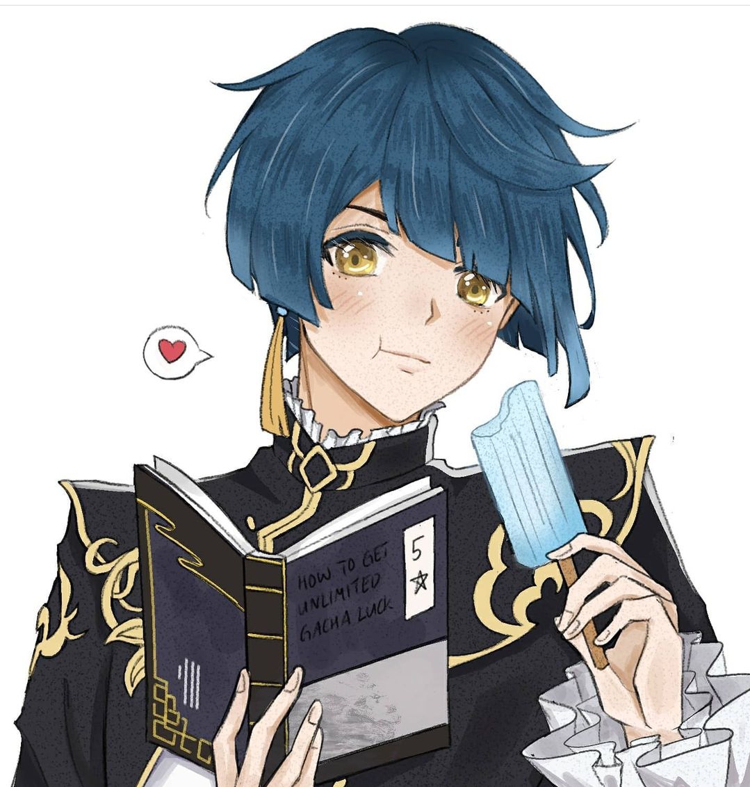 Water Boy art | Genshin Impact | HoYoLAB