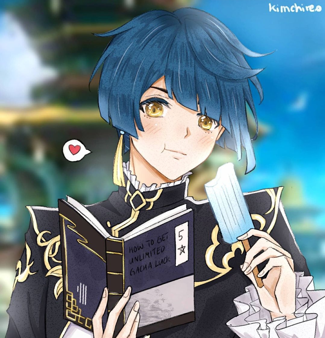 Water Boy art Genshin Impact | HoYoLAB