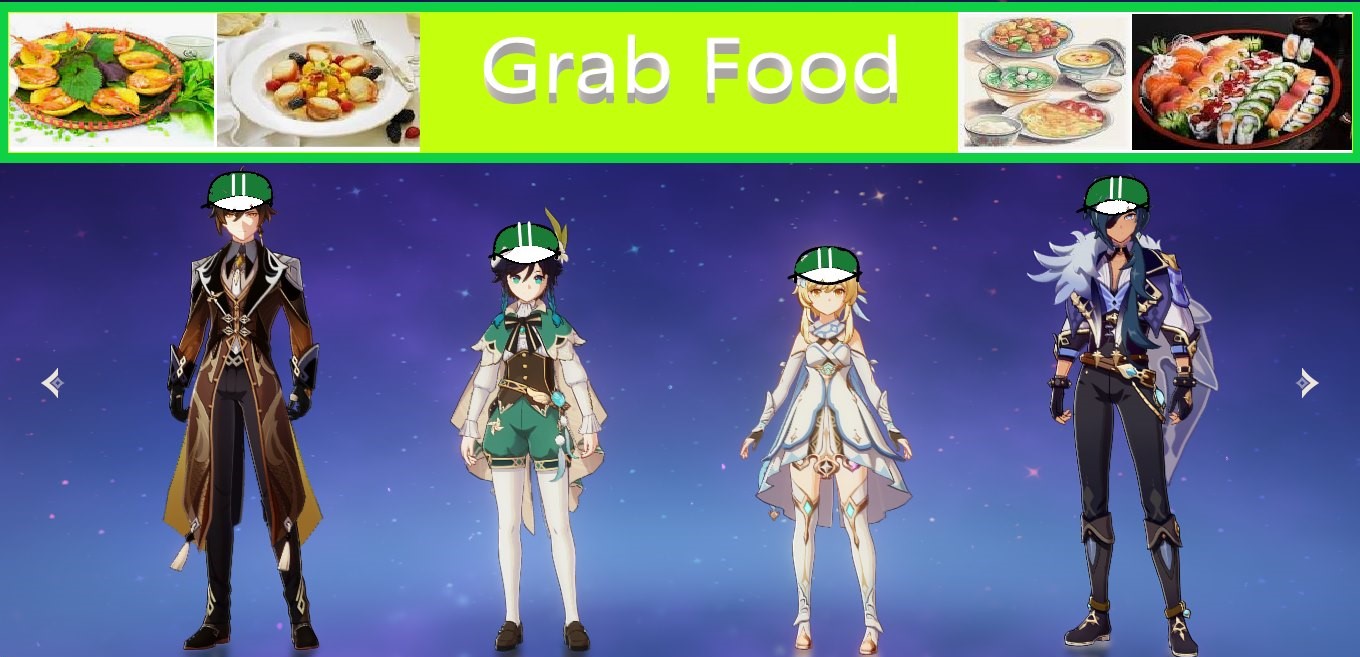 This is my Grab team (Fast, Cheap, Dedicated) Genshin Impact | HoYoLAB