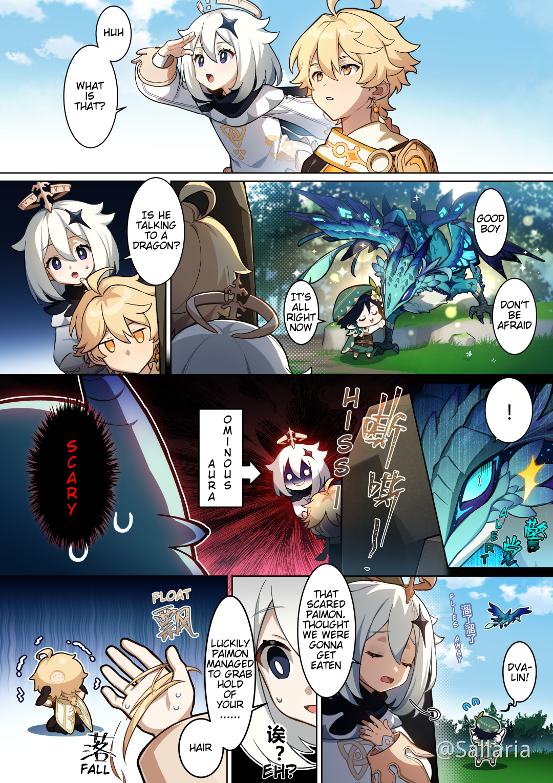 [4-koma] Chapter 4 - Encountering Stormterror (English fan translation ...