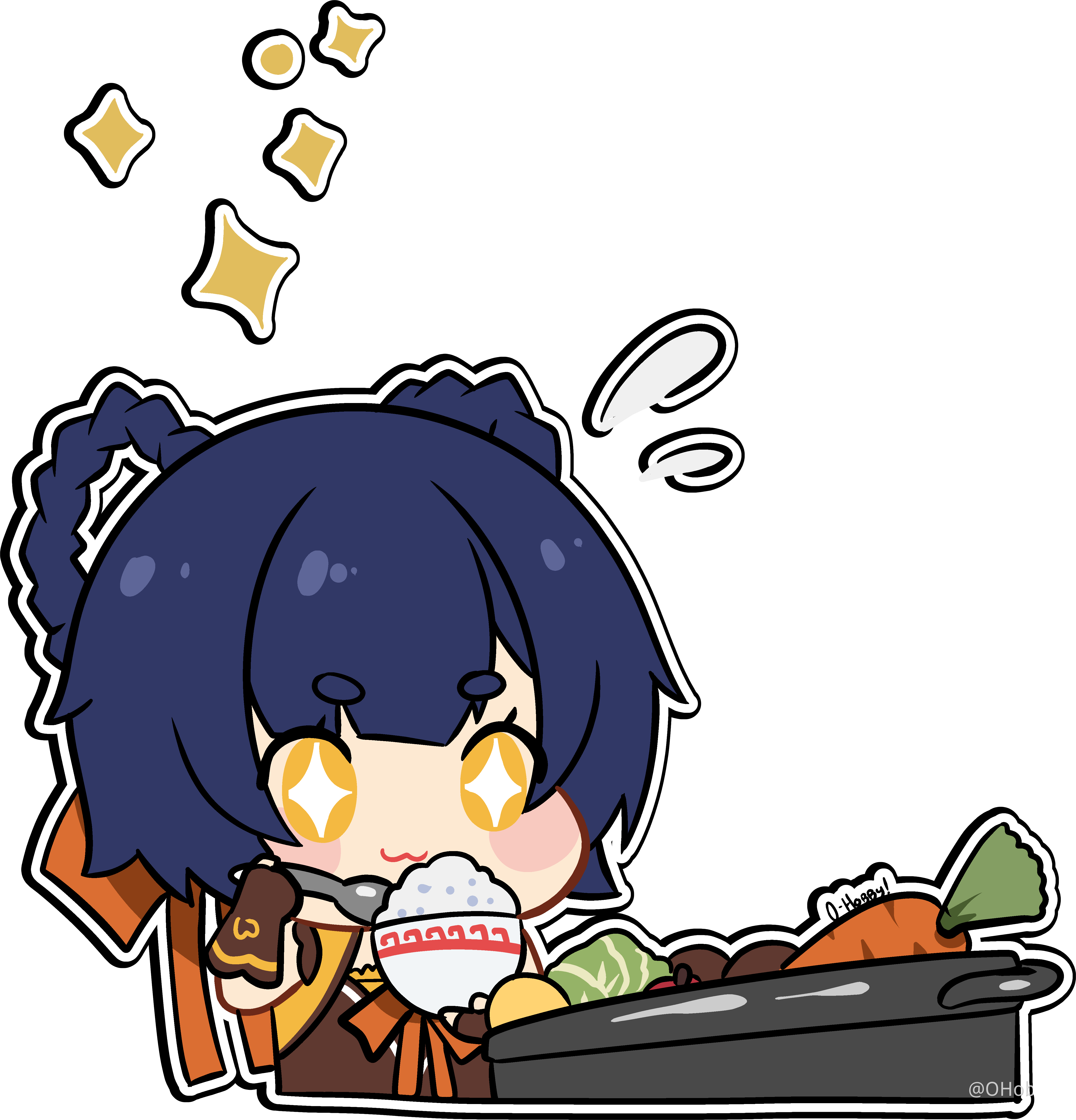 Xiangling Eating Genshin Impact | HoYoLAB