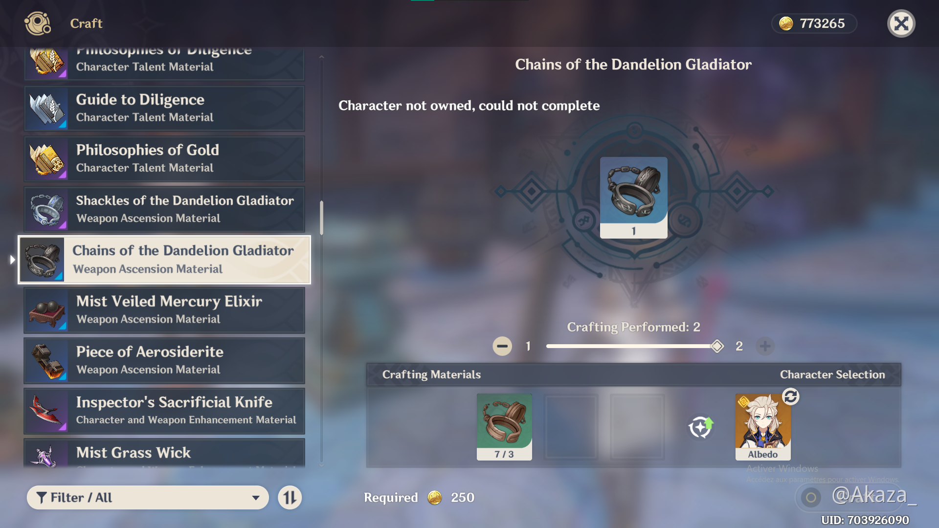 Albedo bug Genshin Impact | HoYoLAB