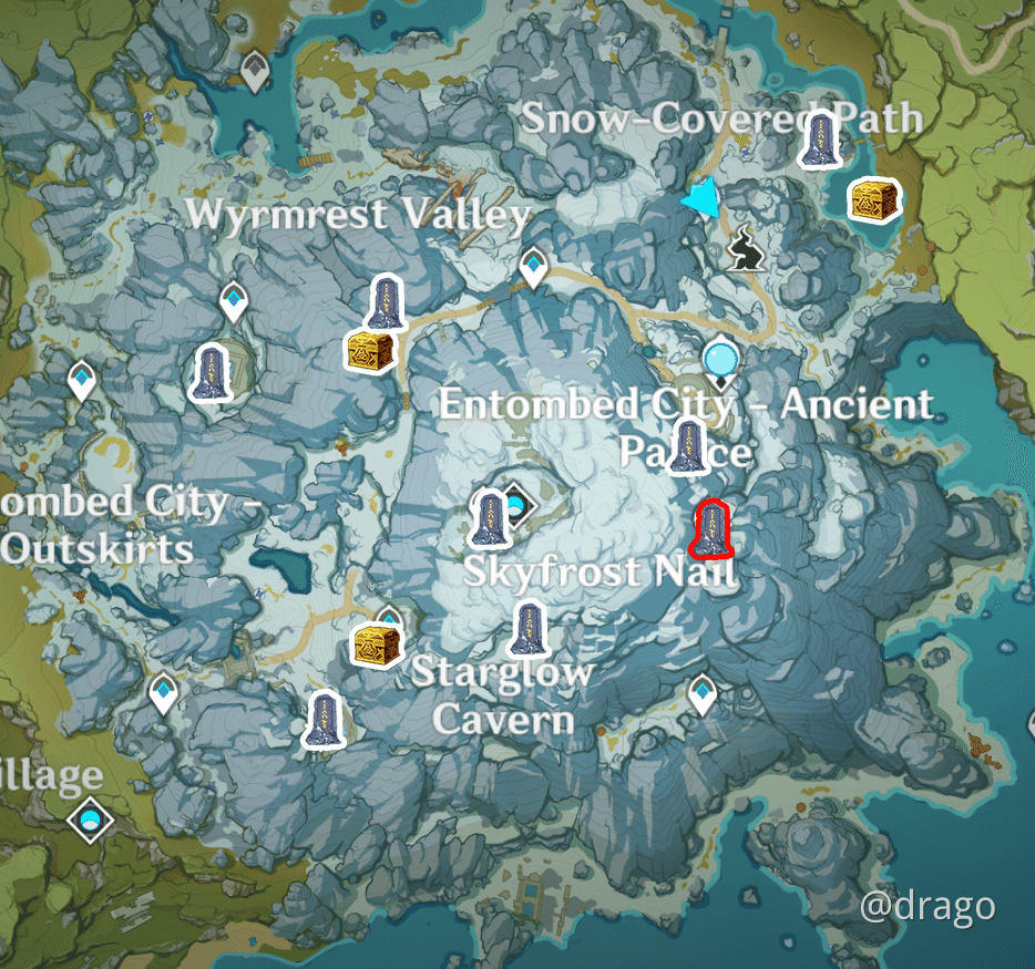 [Video] [Guide] Box & Stone Tablet Locations (Dragonspine) Genshin ...