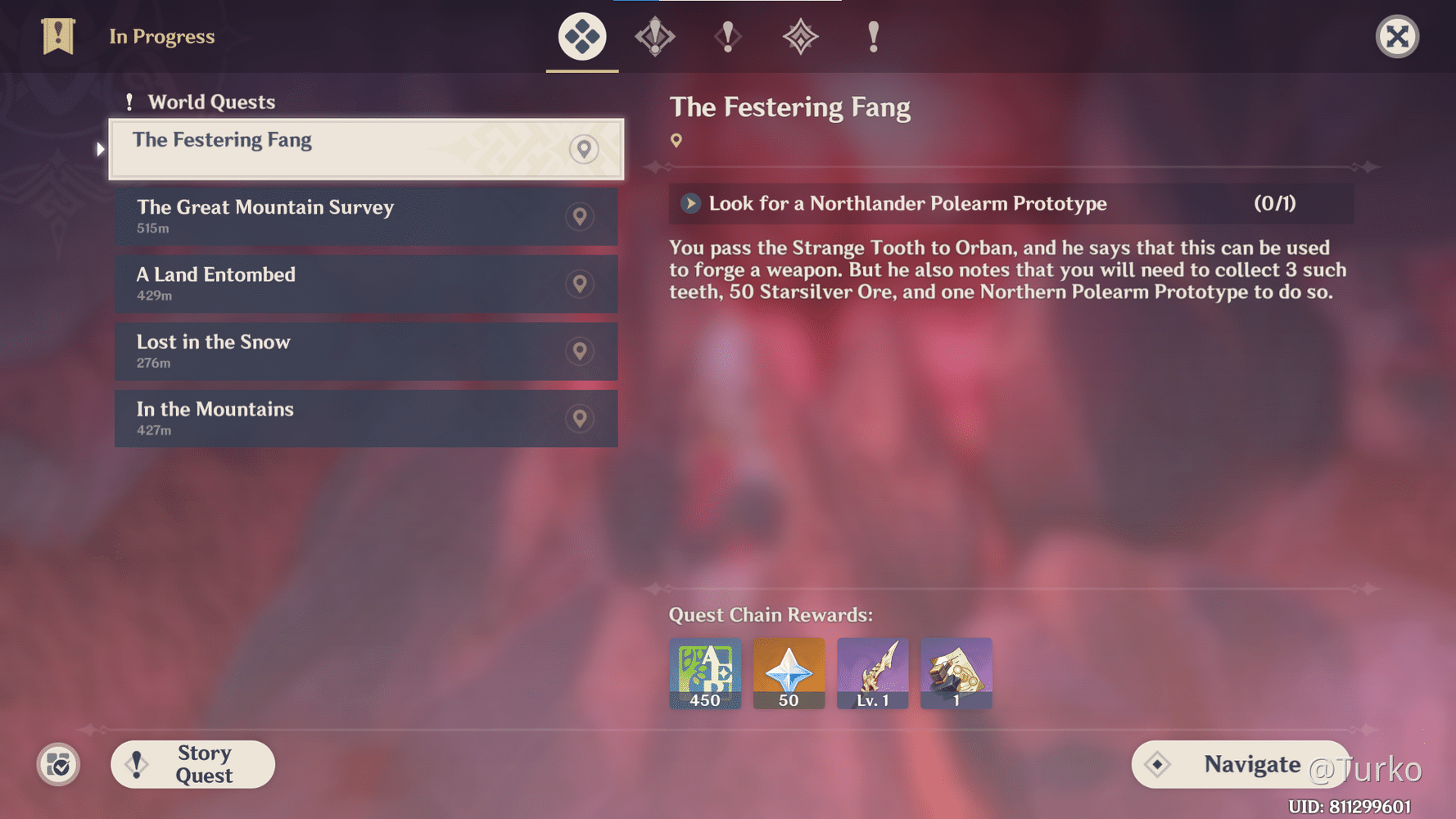 HELP! How can i get the Polearm Prototype for the Festering Fang ...