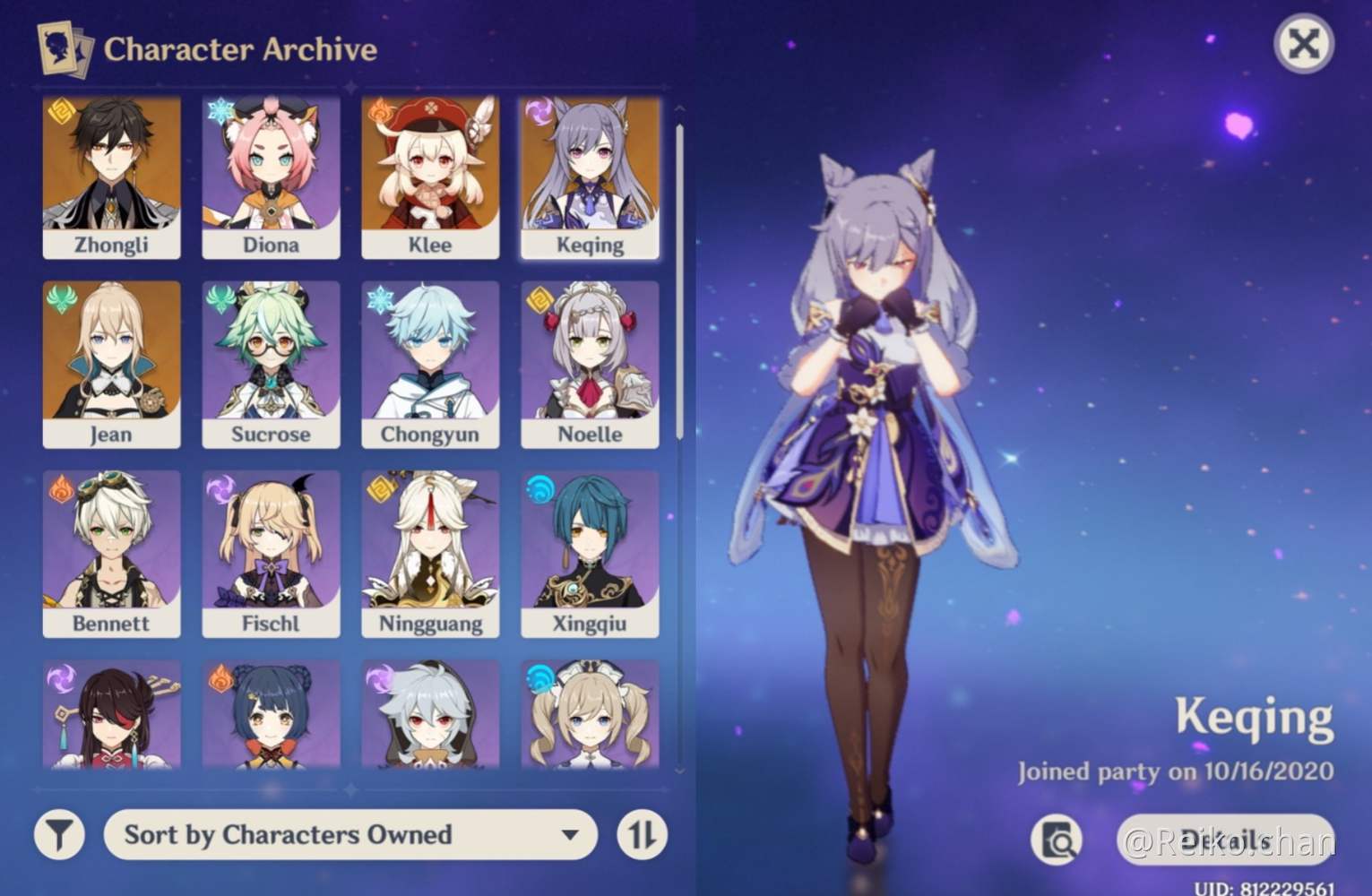 Keqing Team Build ?? Genshin Impact | HoYoLAB