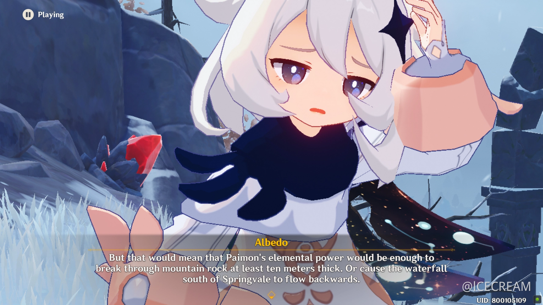 Albedo Confusing Paimon Genshin Impact | HoYoLAB
