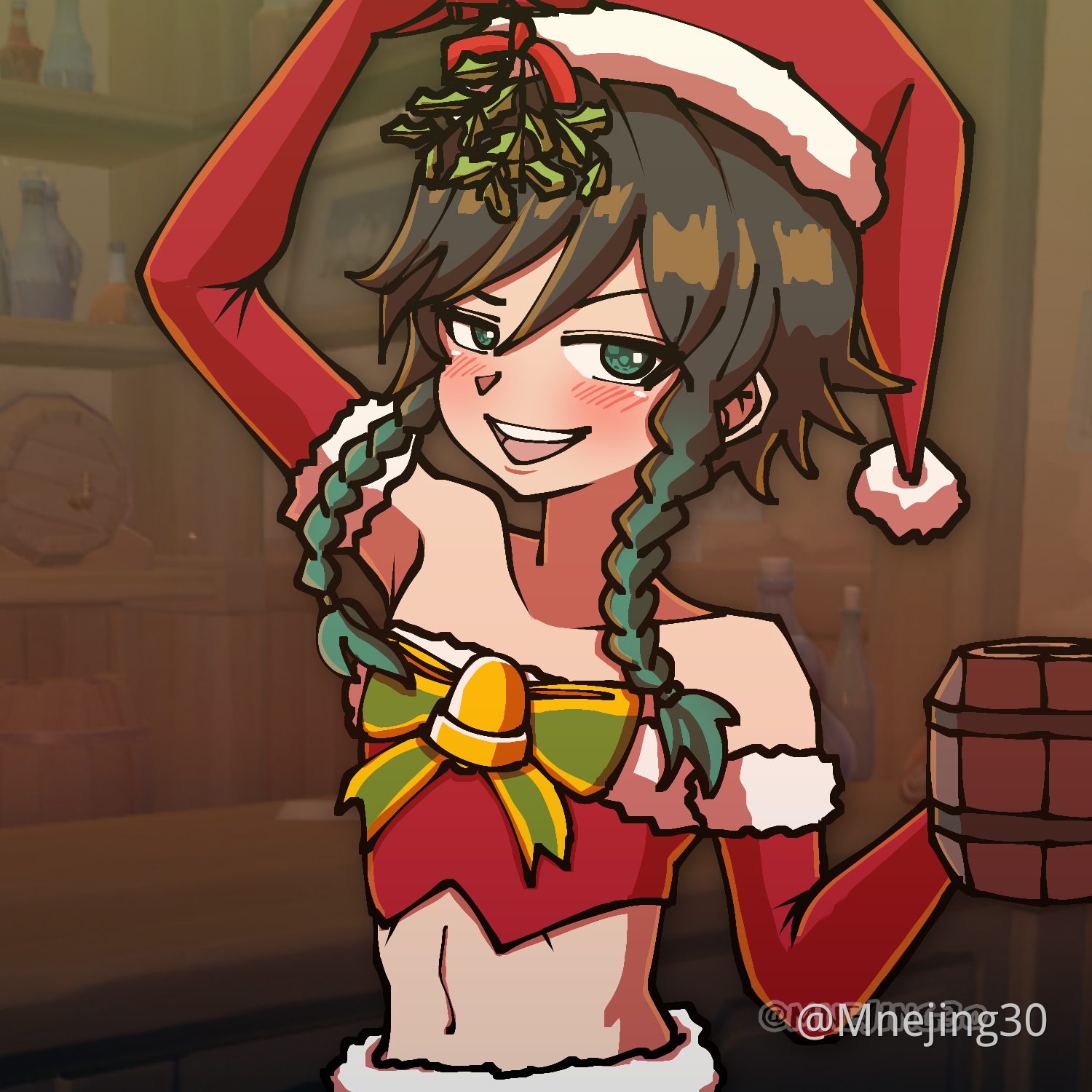 Drunk Xmas Venti Genshin Impact | HoYoLAB