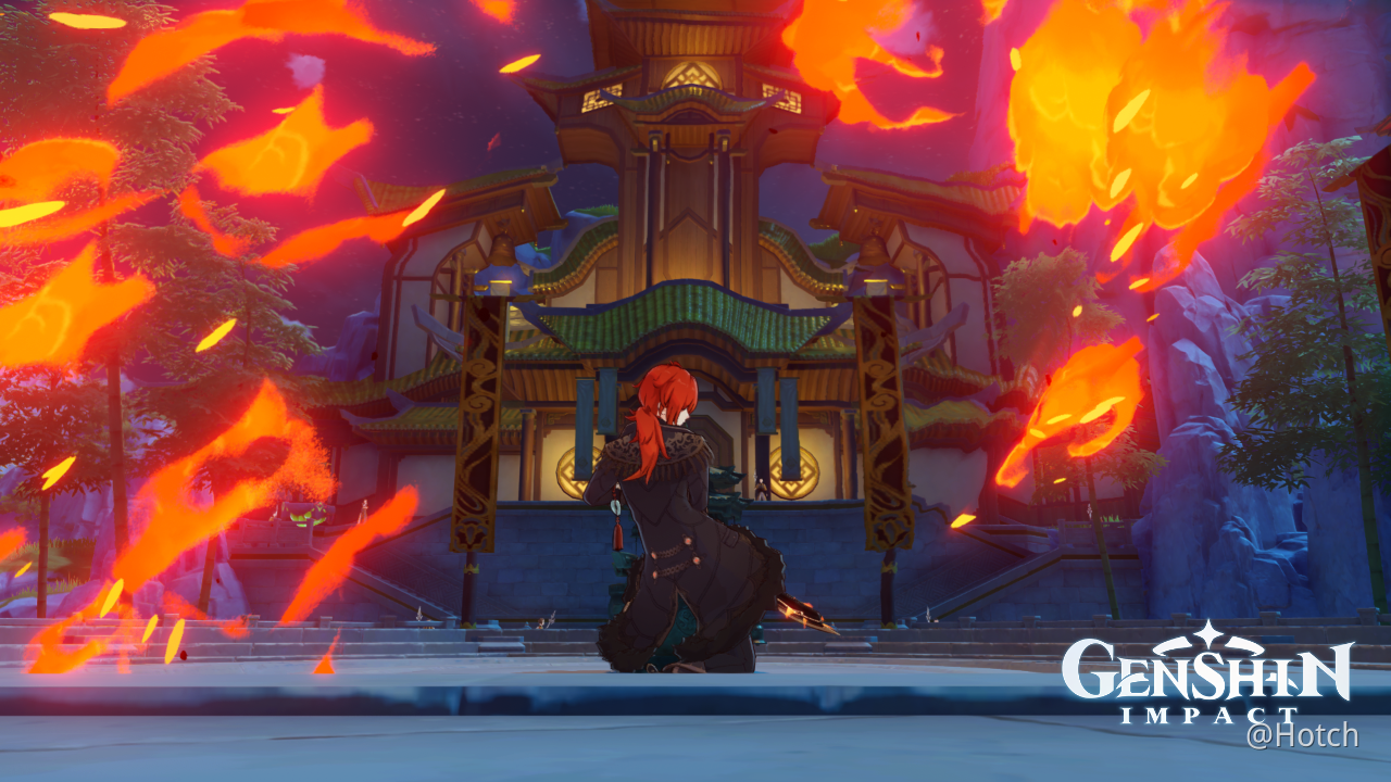 The Dancing Diluc Genshin Impact | HoYoLAB