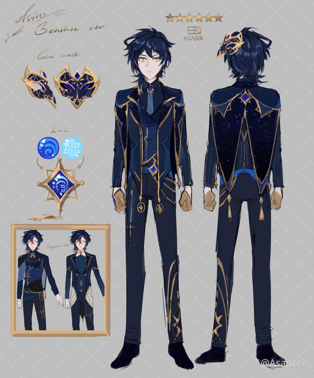 My OC Astro in Genshin Impact universe Genshin Impact | HoYoLAB