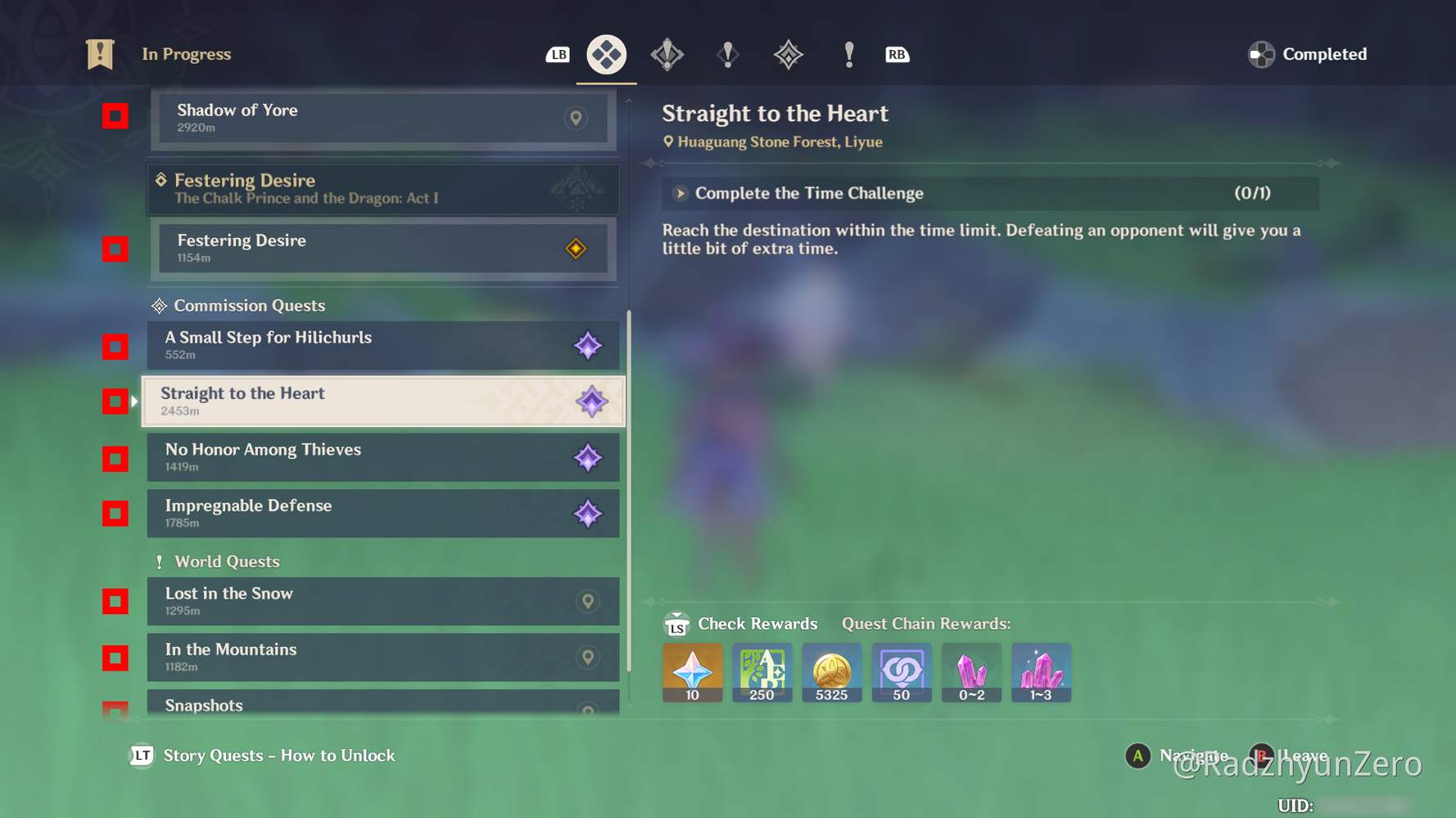 Feature Request: Ability to track multiple quests on main game screen ...