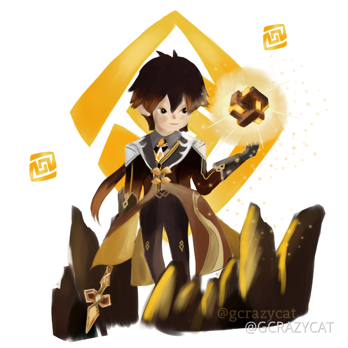 A man of culture... Mr.Zhongli Genshin Impact | HoYoLAB