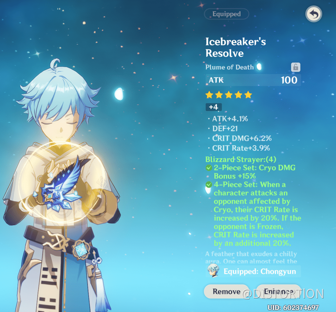 Ice Artifacts Genshin Impact | HoYoLAB