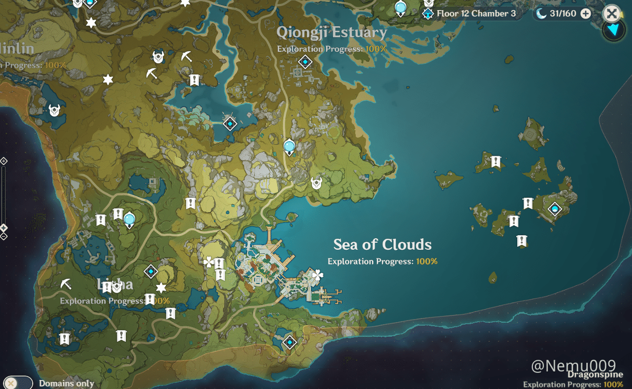 Daily Mining Nodes Locations @Aegis Genshin Impact | HoYoLAB
