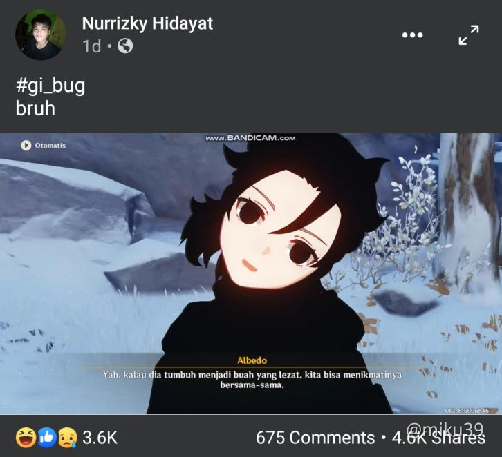 buggy albedo Genshin Impact | HoYoLAB