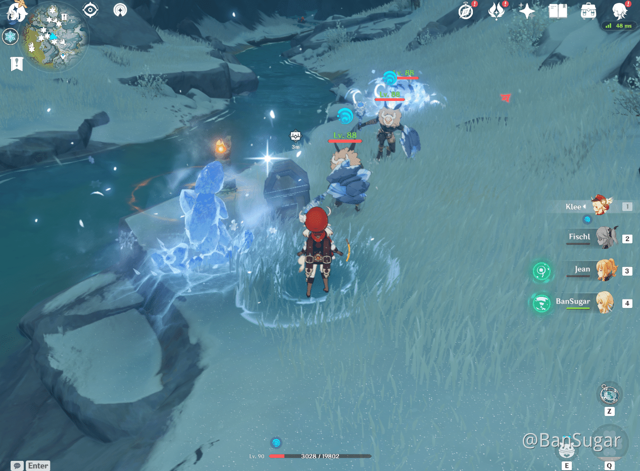 [Guide] DragonSpine Chest Route (95-109) Genshin Impact | HoYoLAB