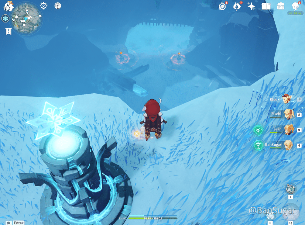 [Guide] DragonSpine Chest Route (74-94) | Genshin Impact | HoYoLAB