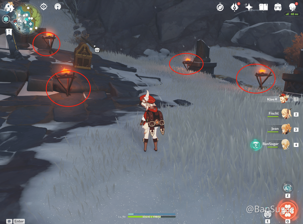 [Guide] DragonSpine Chest Route (21-34) Genshin Impact | HoYoLAB