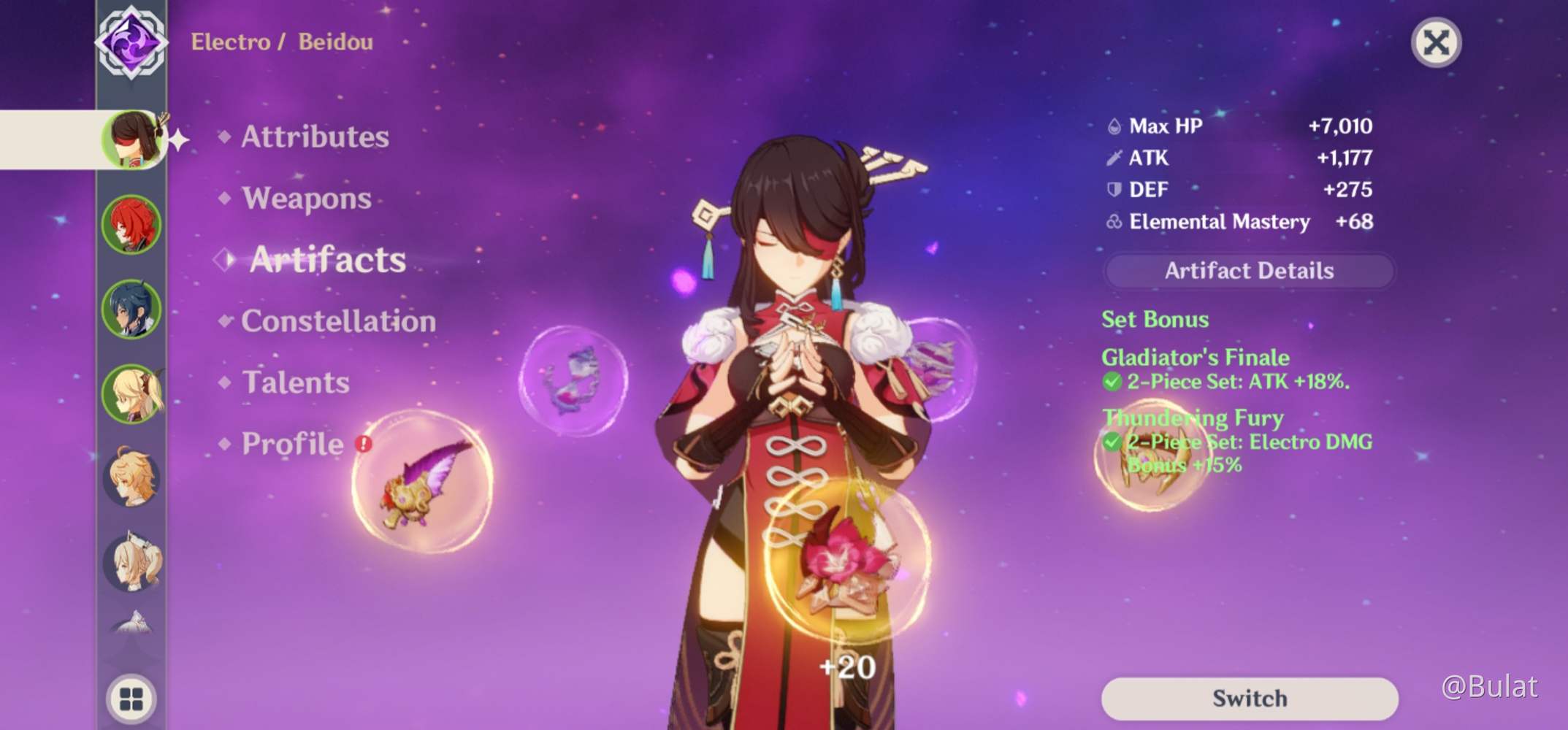 Beidou Artifact Build Genshin Impact | HoYoLAB