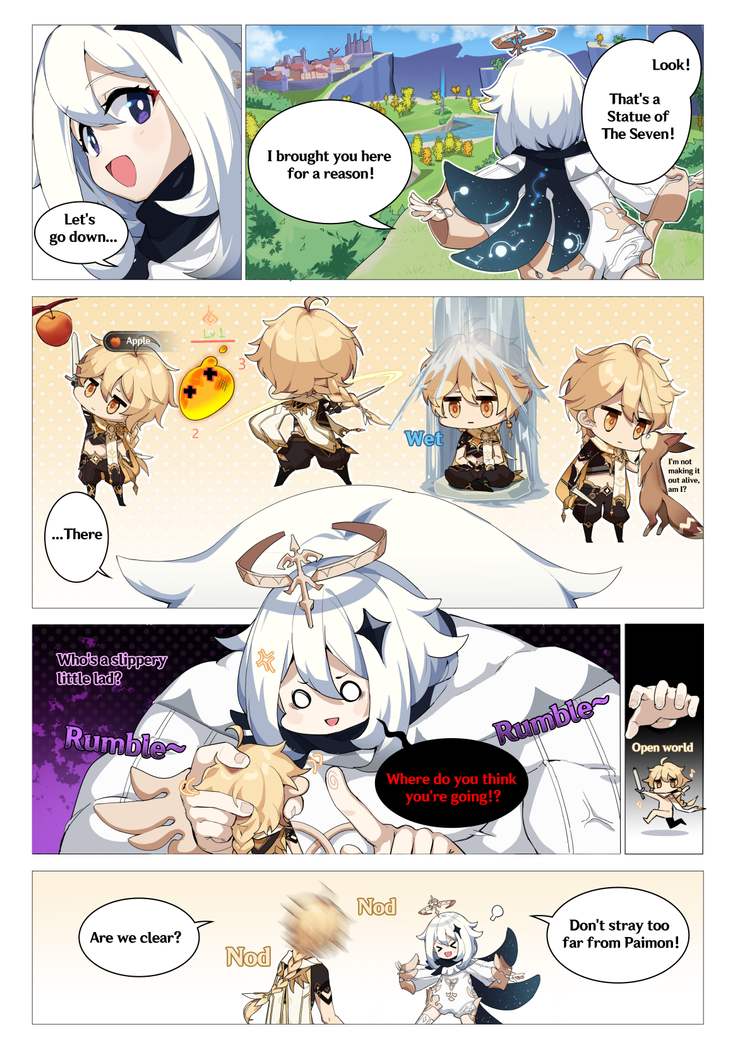 Genshin Impact Official Comic