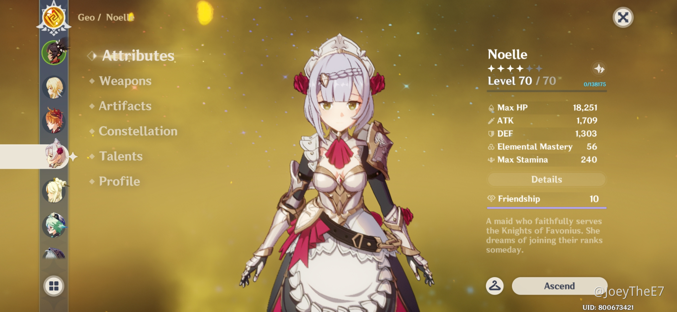 I wanna share about Noelle's Build Genshin Impact | HoYoLAB