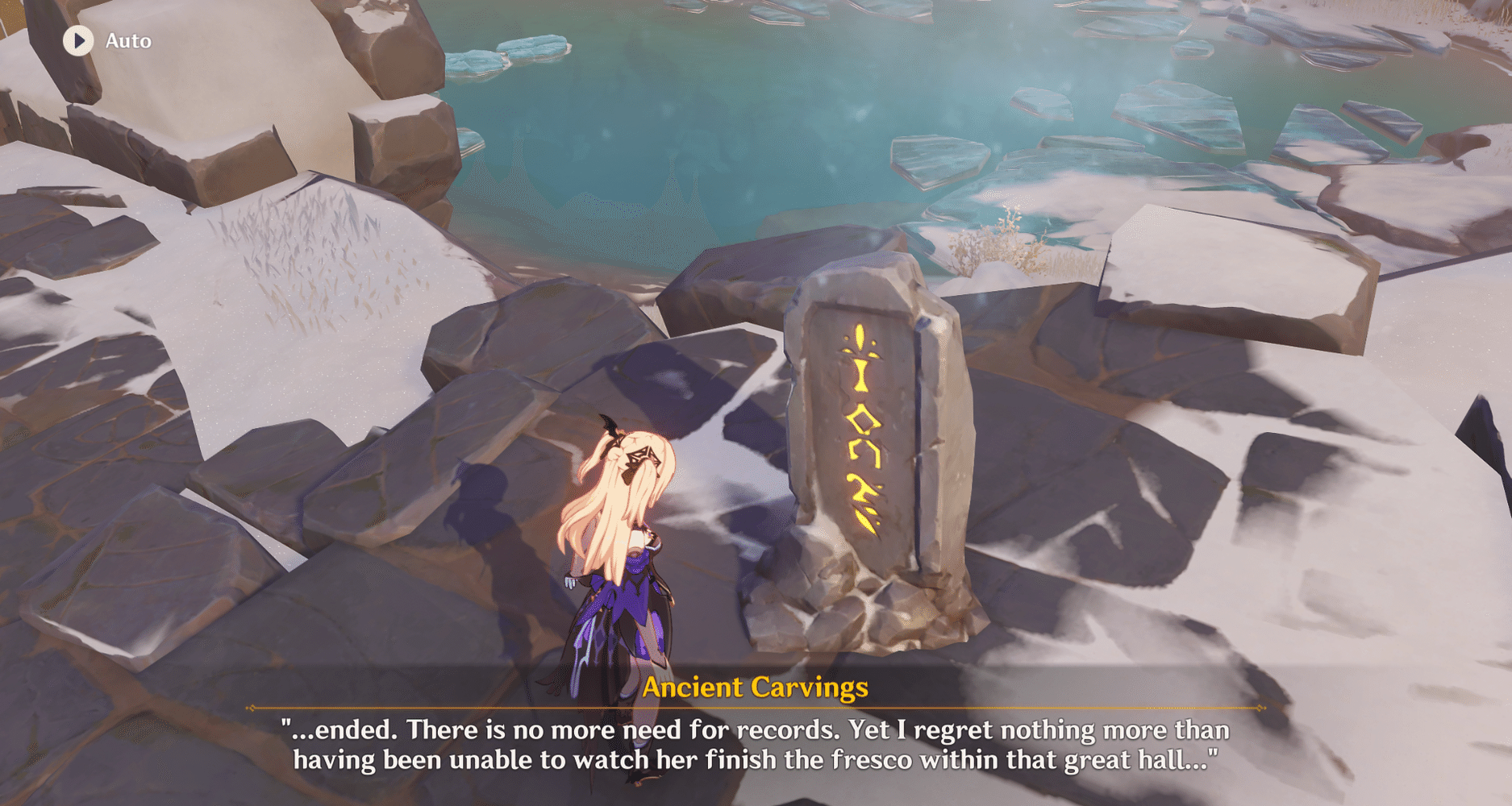 Ancient Carvings (All eight at Dragonspine) Genshin Impact | HoYoLAB