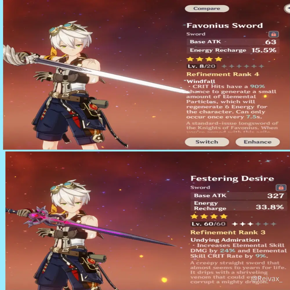 bennett best weapon support