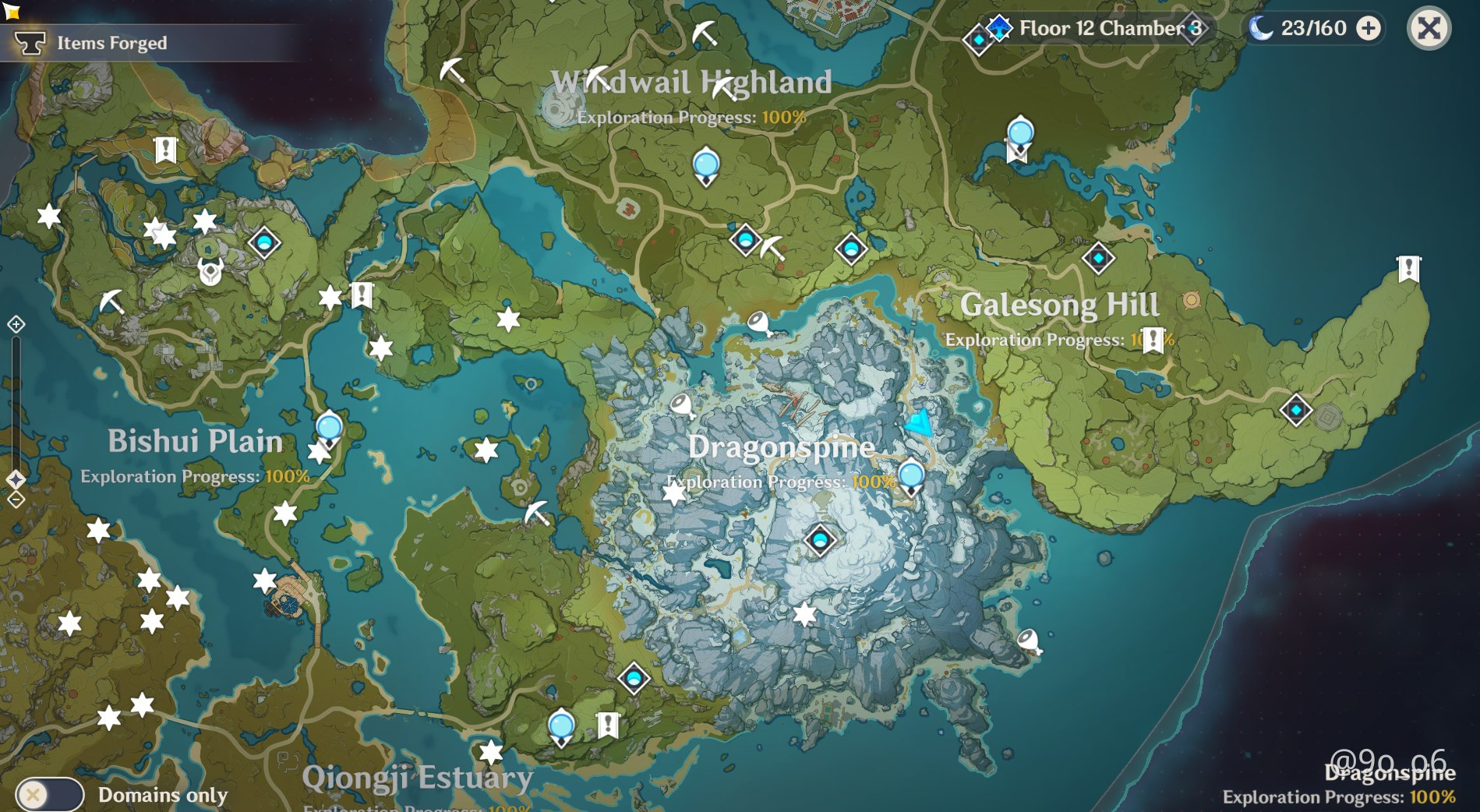 The Real 100% Dragonspine Exploration! Genshin Impact | HoYoLAB