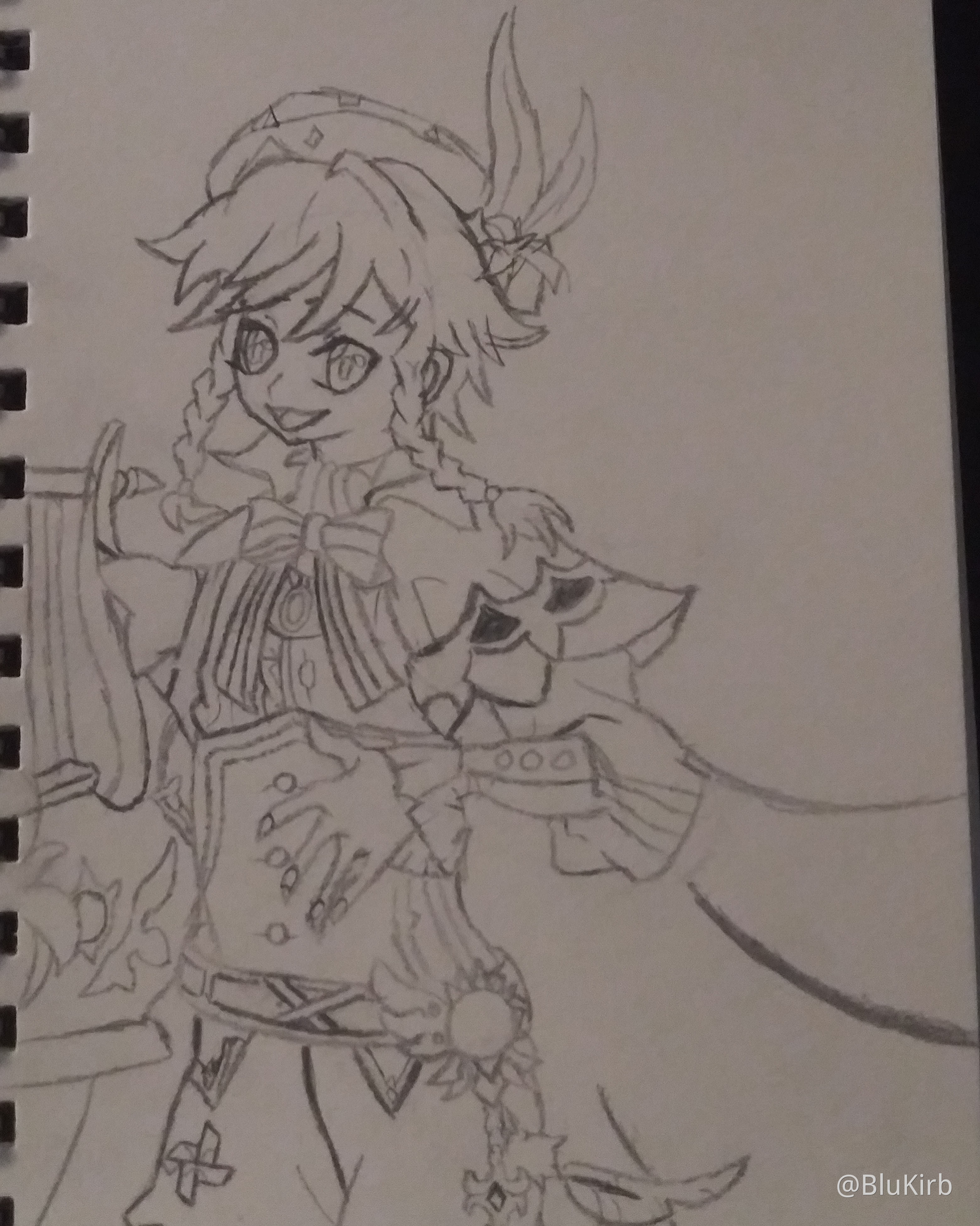 Venti drawing! Genshin Impact | HoYoLAB