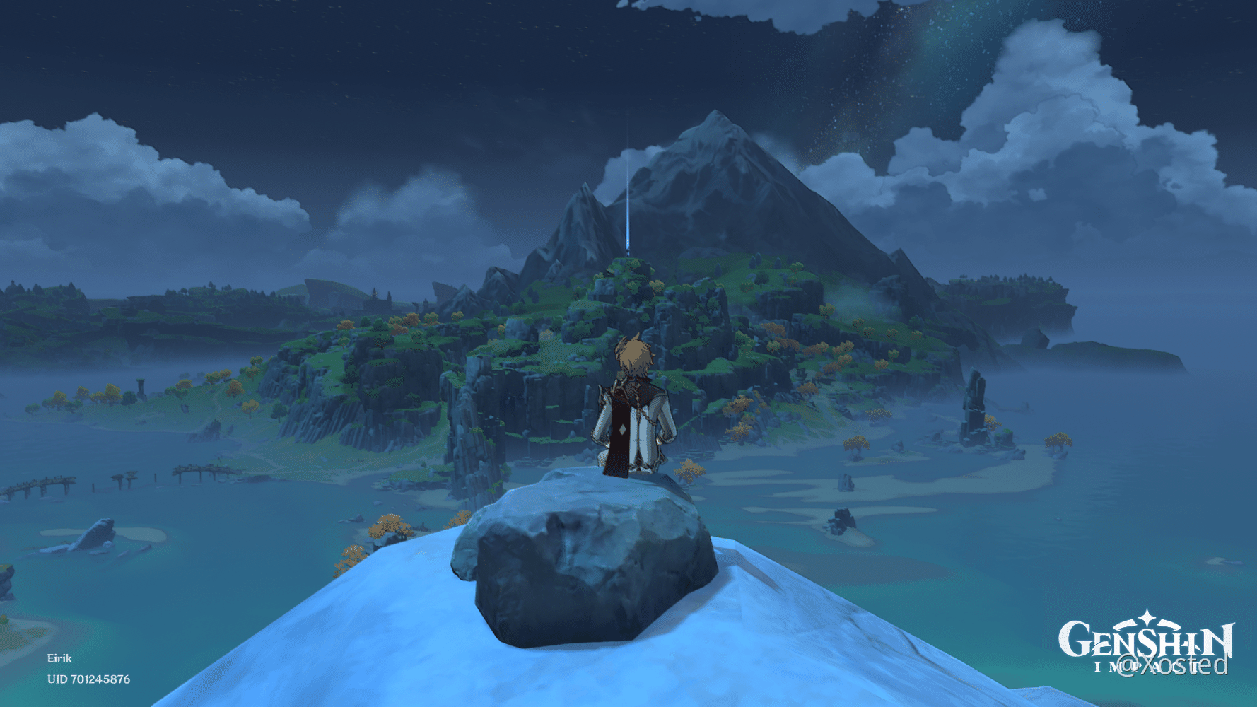 Dragonspine before and after from liyue Genshin Impact | HoYoLAB