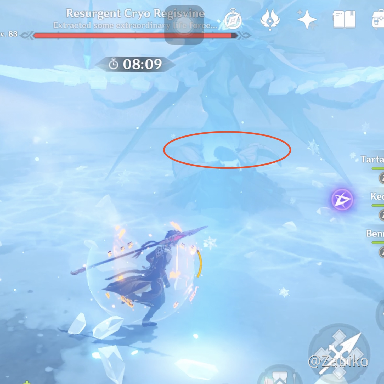 Cryo Core Missing (Bug) Genshin Impact | HoYoLAB