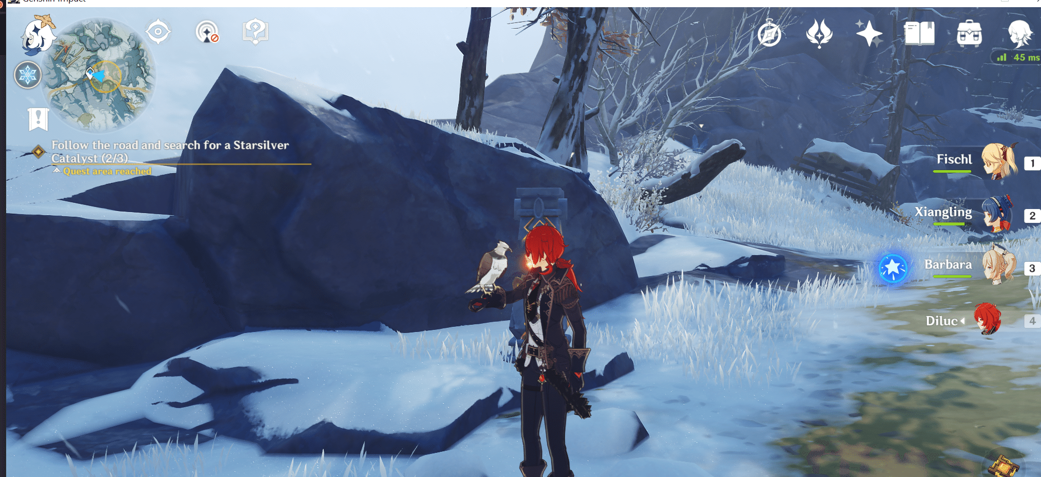 Glowing Snow~ Genshin Impact | HoYoLAB
