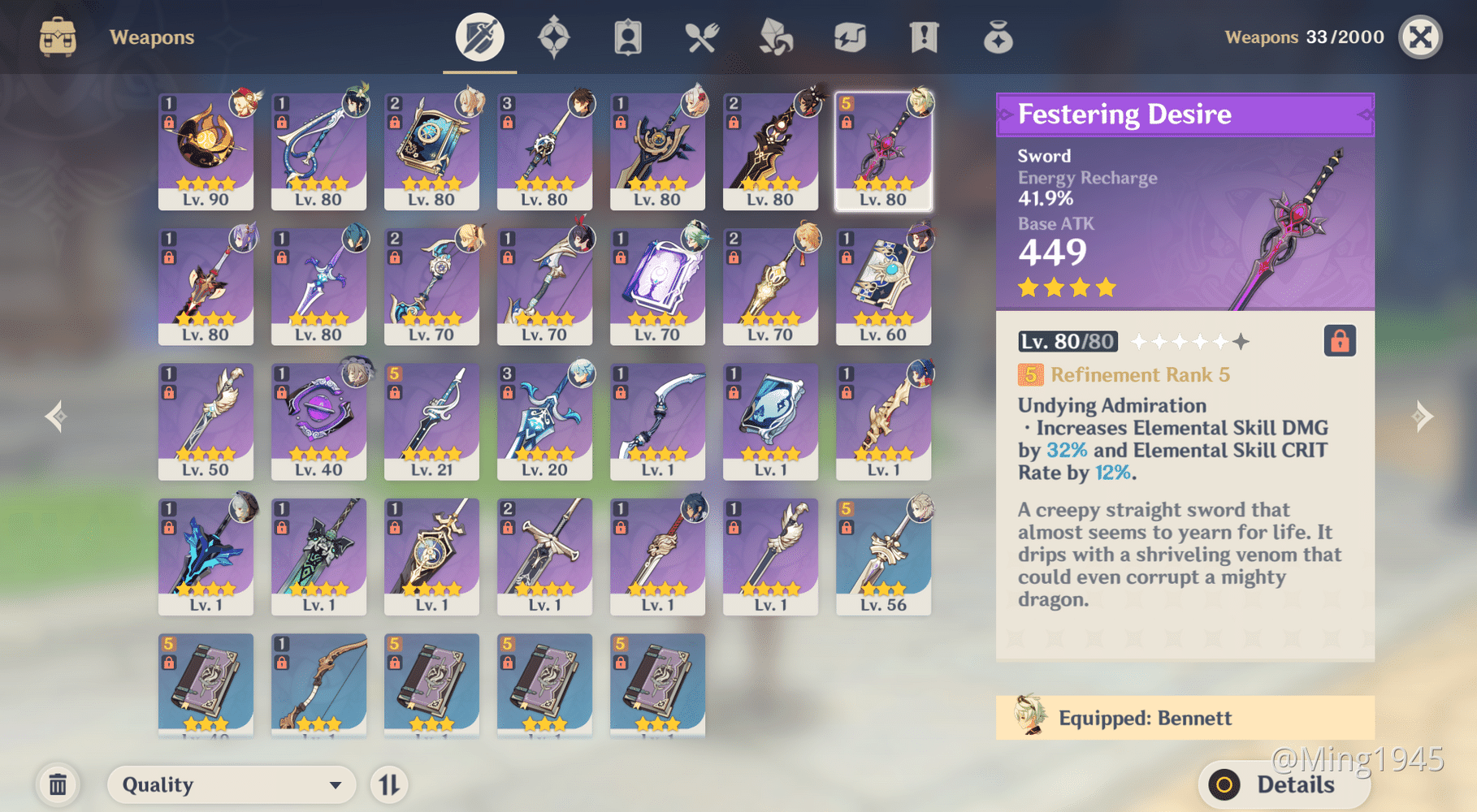 [GACHA] - Weapon Showcase Genshin Impact | HoYoLAB