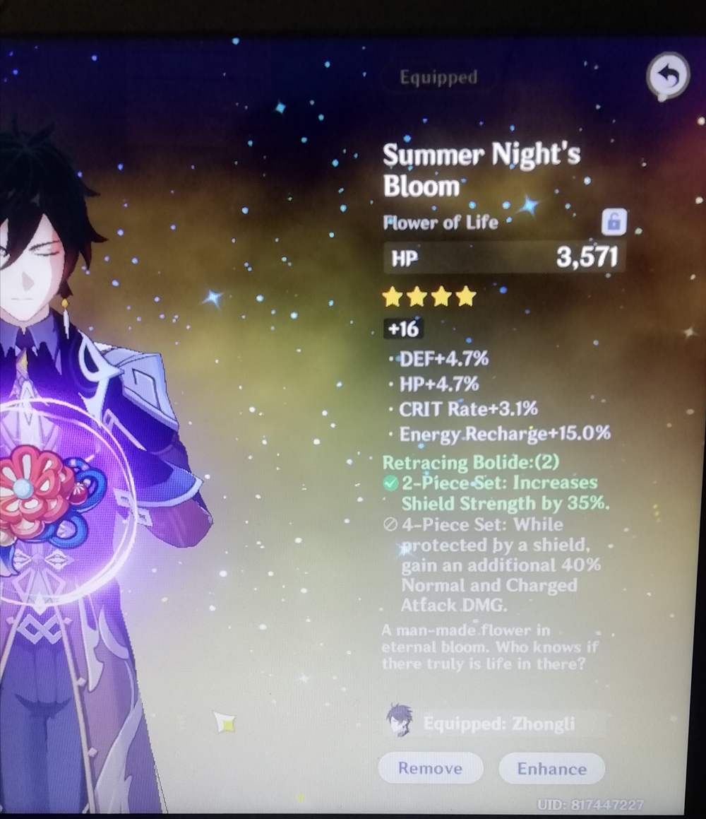 Question about Retracing Bolide Genshin Impact | HoYoLAB