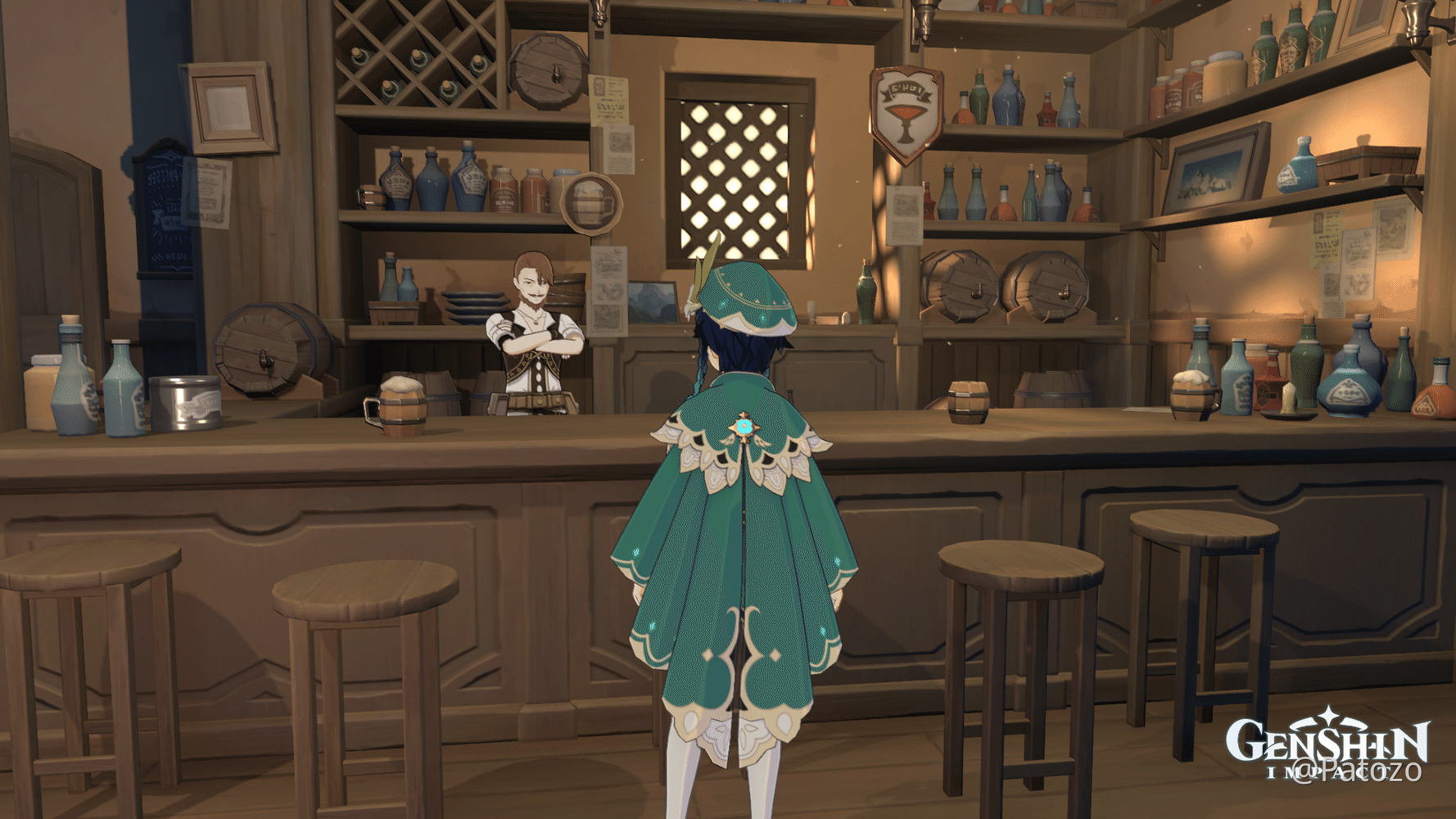 El bardo alcohólico no quiere irse del bar Genshin Impact | HoYoLAB