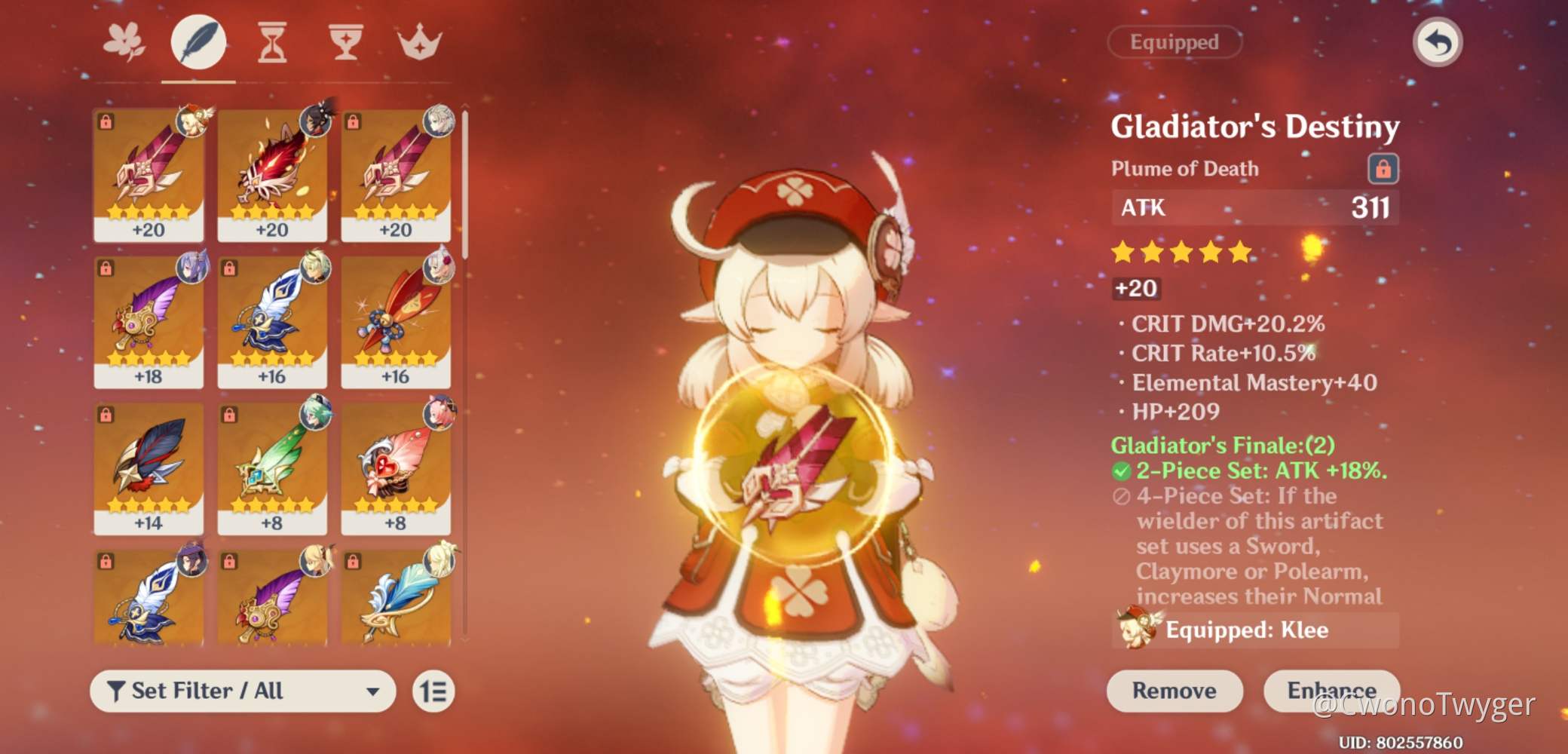 [ KLEE BUILD] V.1 Genshin Impact | HoYoLAB