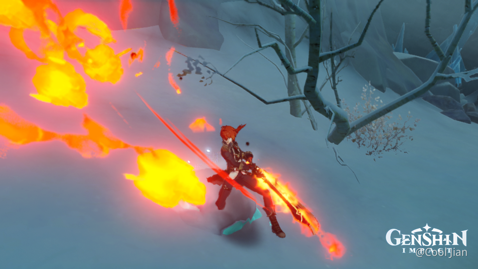 Flame Sword Genshin Impact | HoYoLAB