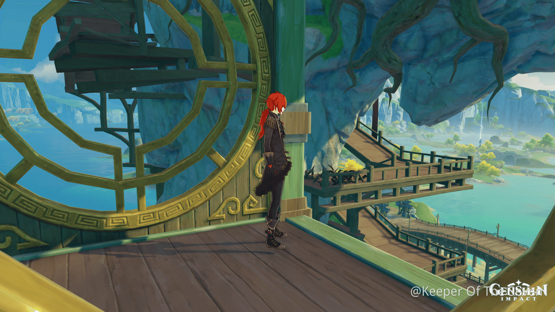 Wangshu Inn..... But where here are rooms to stay in? Genshin Impact ...