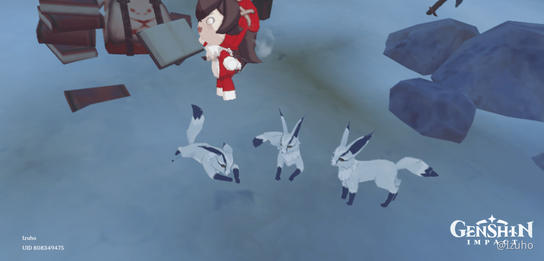 Look at how cute these 3 little foxes- Genshin Impact | HoYoLAB