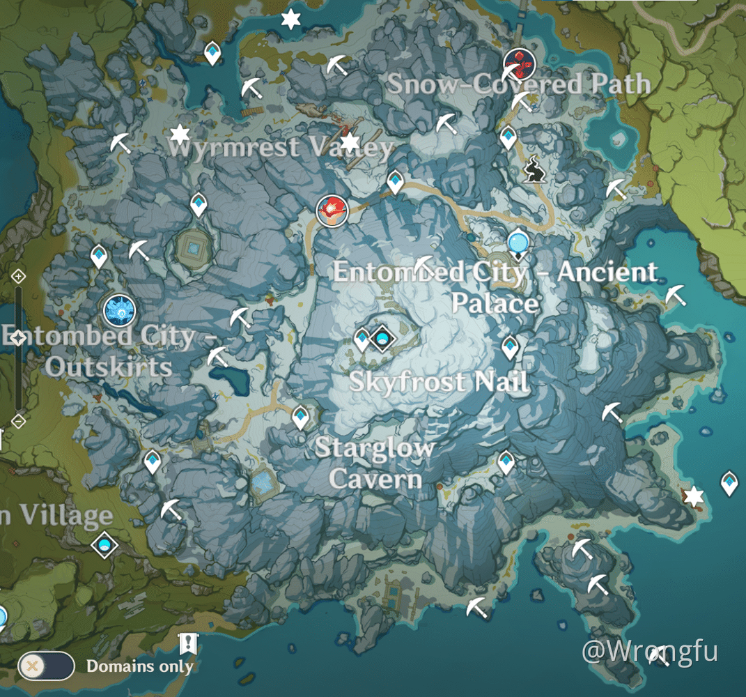 My Starsilver Ore & 4 Strange Tooth Farming Locations Genshin Impact ...
