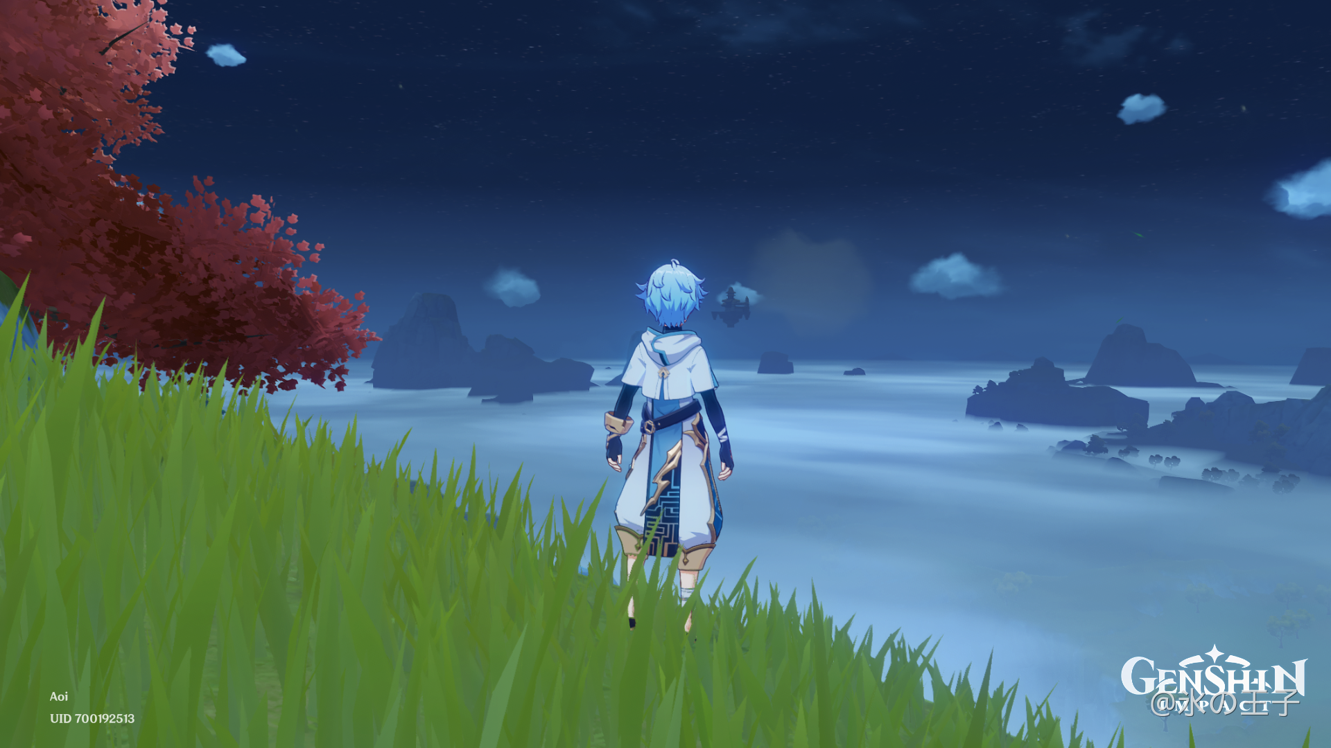 This view have so much Xenoblade chronicles 2 vibes Genshin Impact ...
