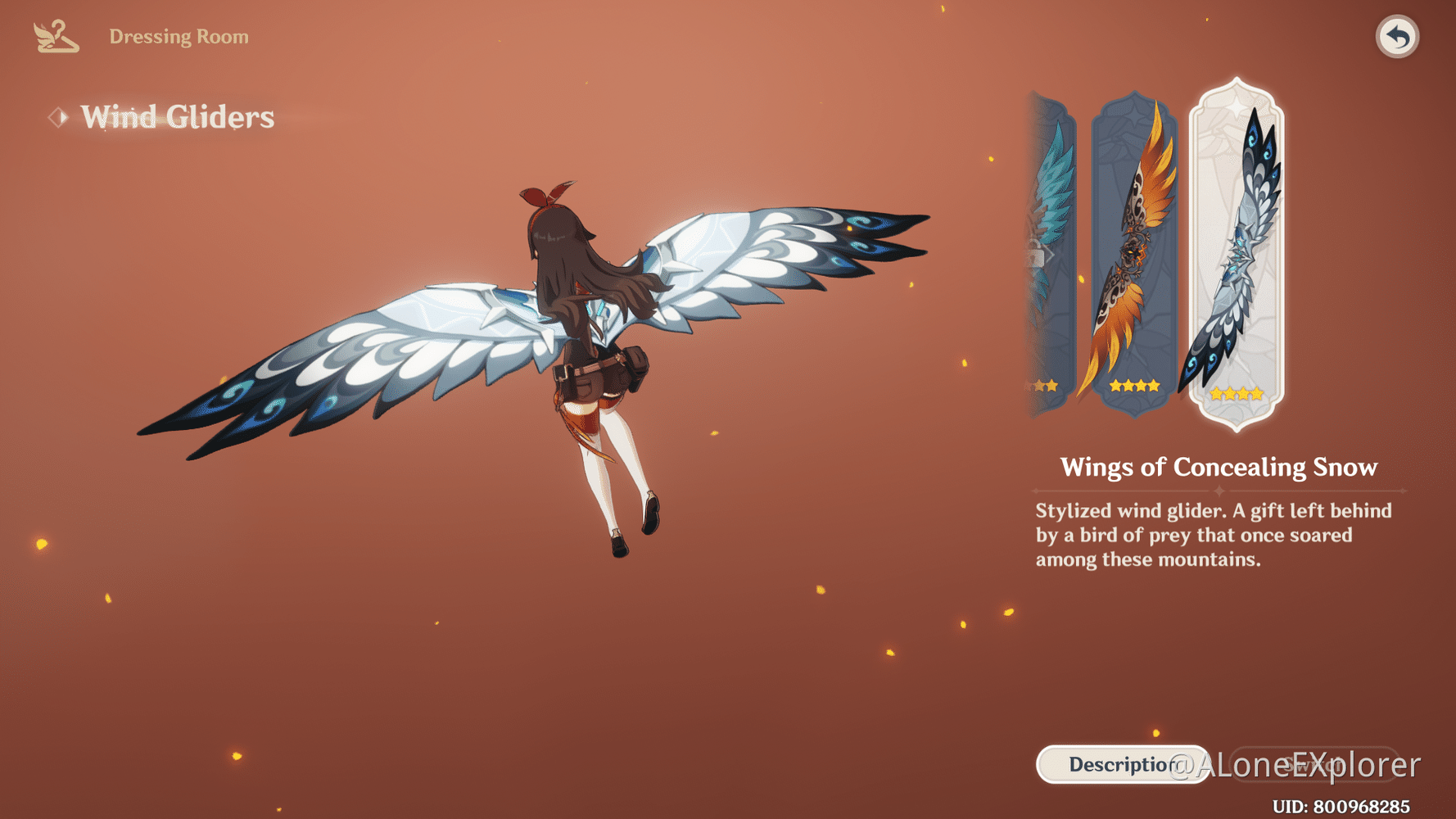 Dragonspine Wind Glider Genshin Impact | HoYoLAB