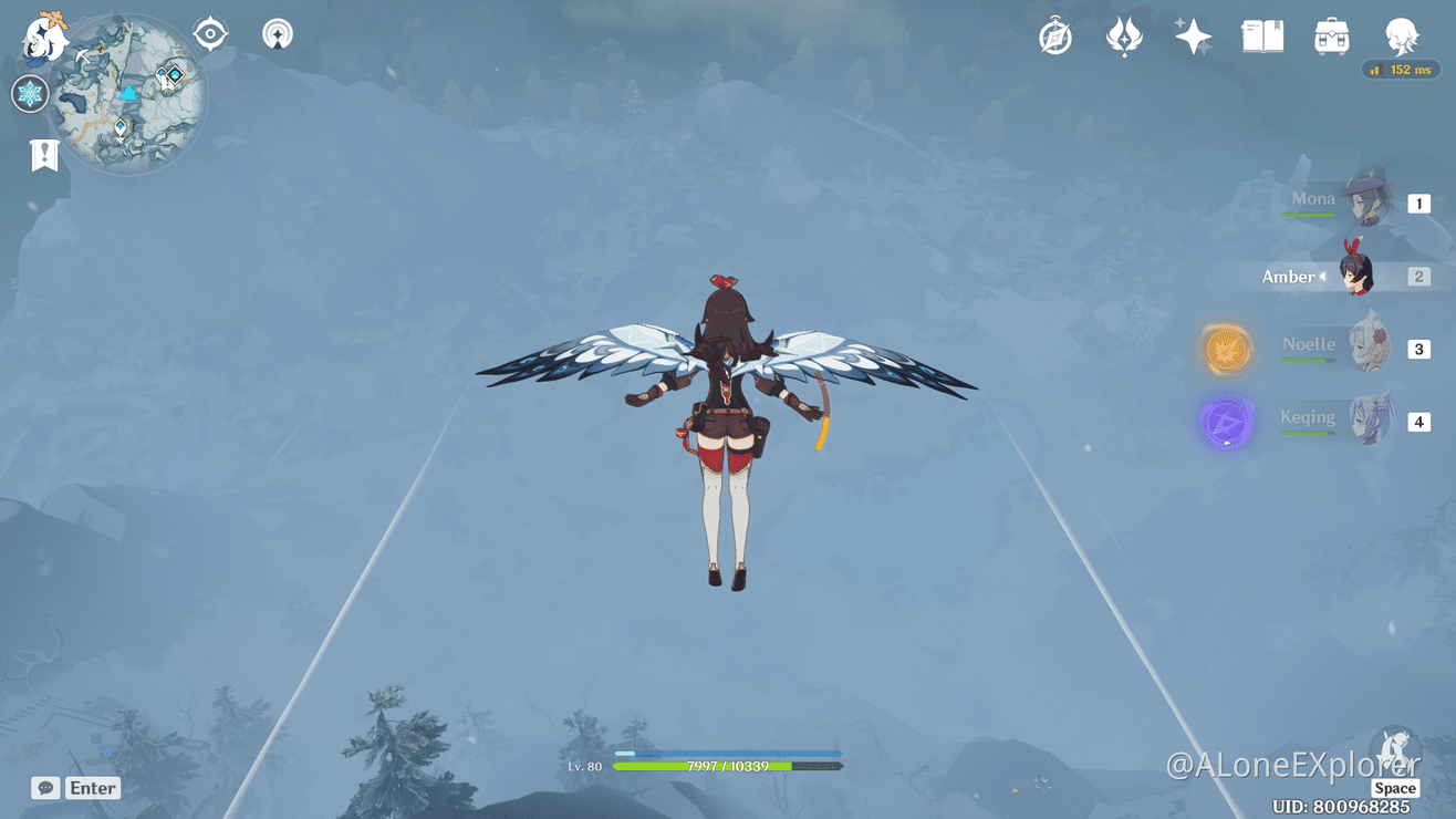 Dragonspine Wind Glider | Genshin Impact | HoYoLAB