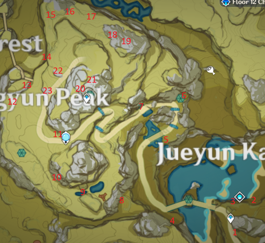 Mine em all now! Directed Mini-Map Genshin Impact | HoYoLAB