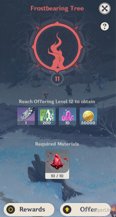 cool (frost bearing tree lvl 12) Genshin Impact | HoYoLAB