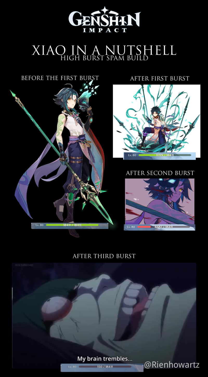 Xiao in a Nutshell Genshin Impact | HoYoLAB