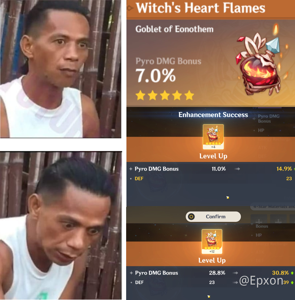 That Pyro goblet you farmed for ages Genshin Impact | HoYoLAB